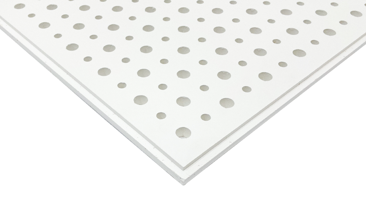 Acoustical Perforated GRG Ceiling Tiles - Jawdah