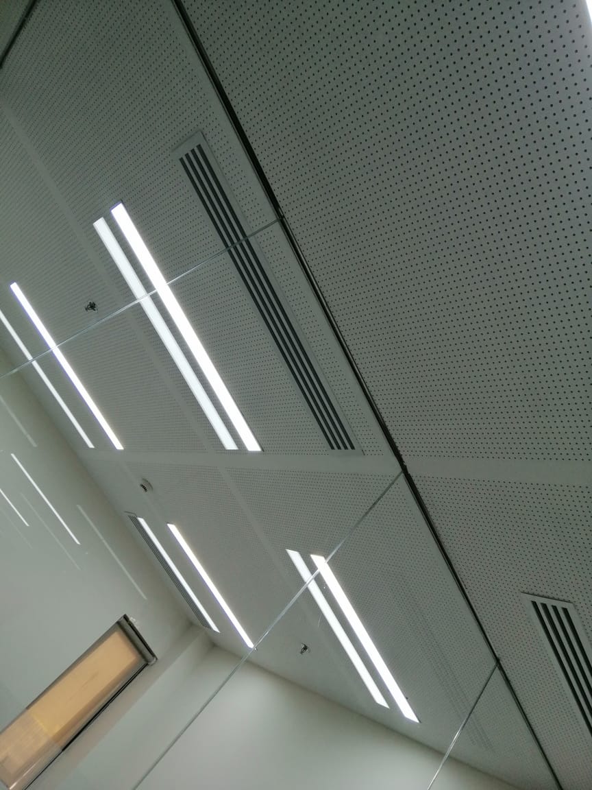 Acoustical Perforated Gypsum Plaster Boards - Jawdah