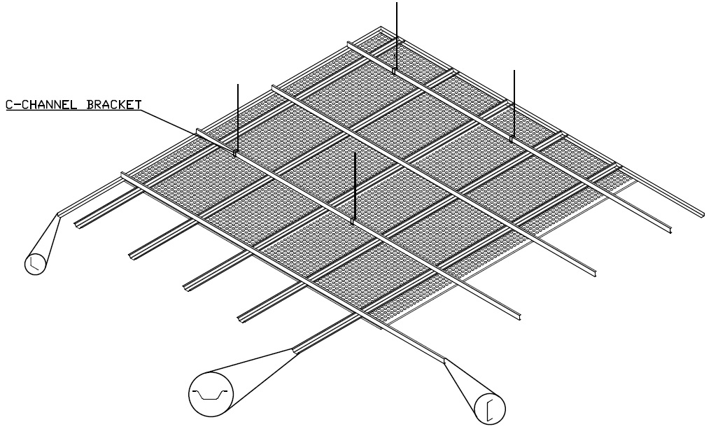 Acoustical Perforated Gypsum Plaster Boards - Jawdah